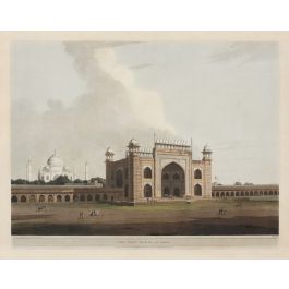 Daniell The Taje Mahal, at Agra