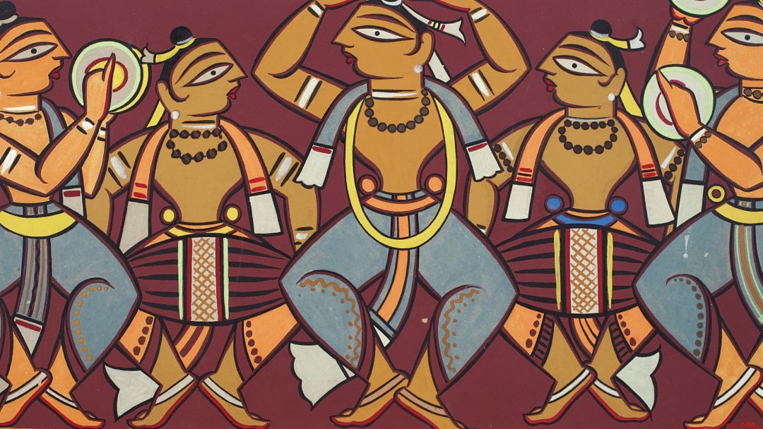 Traditional Bengali Folk Art by Jamini Roy |DAG