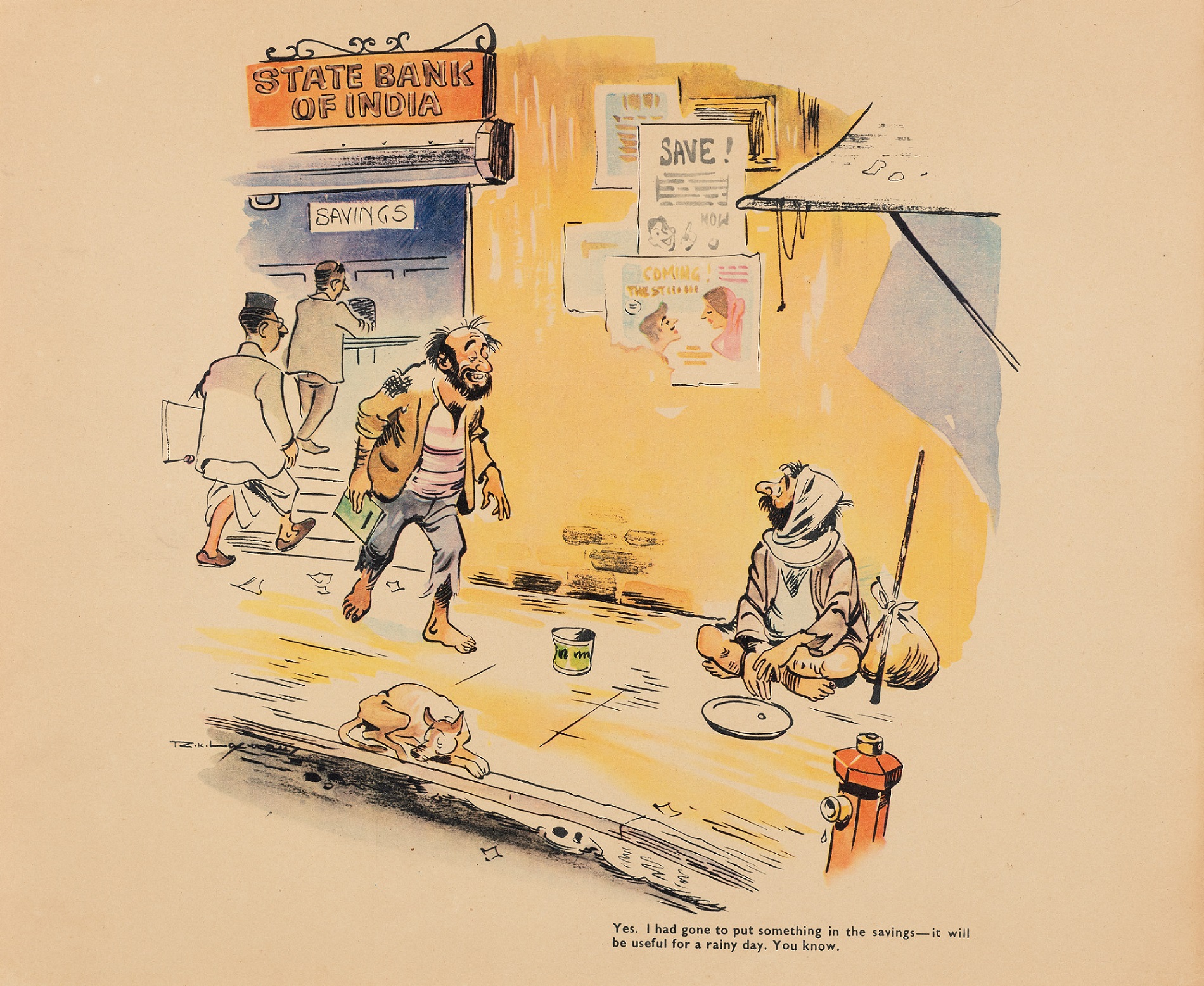 RK Laxman - The Cartoonist | DAG