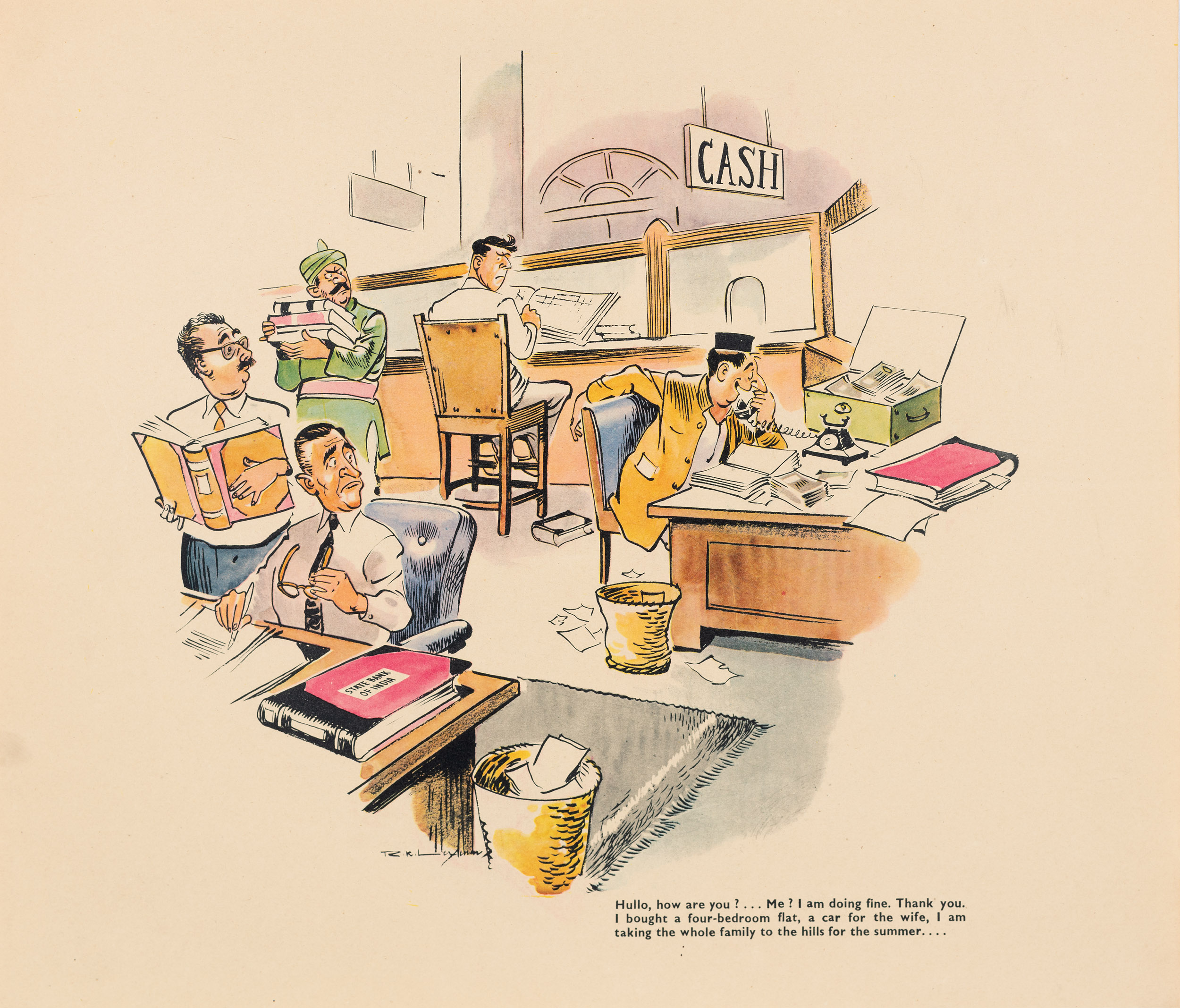 RK Laxman - The Cartoonist | DAG