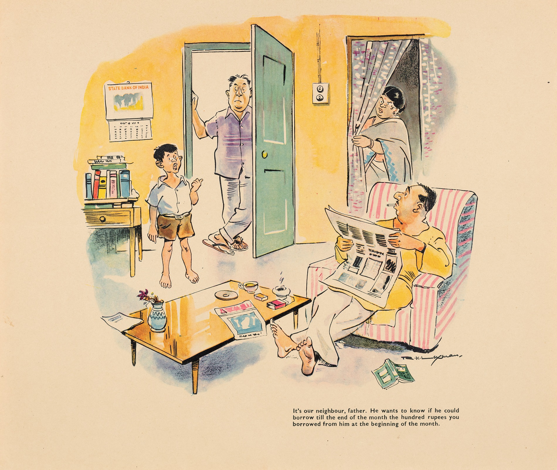 RK Laxman - The Cartoonist | DAG